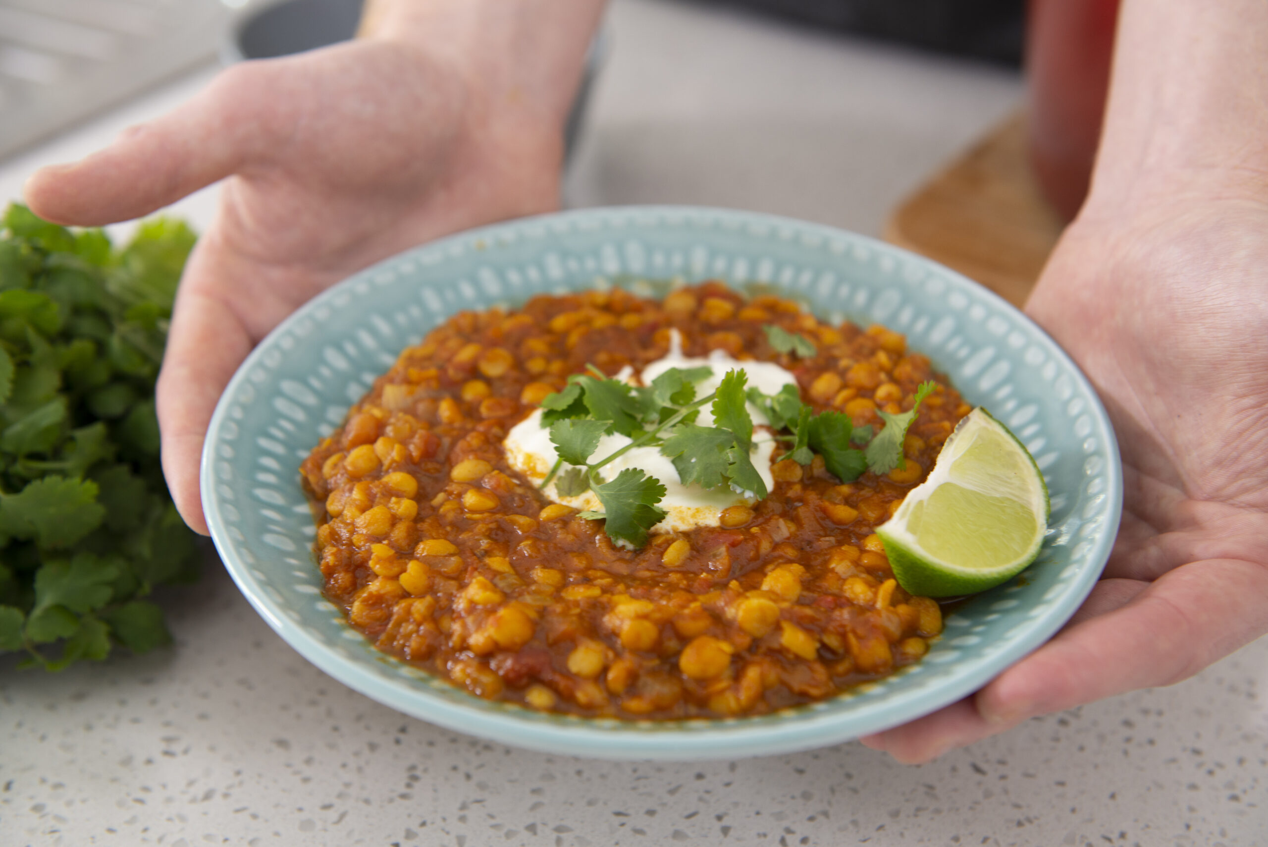 Dahl with Slendier Pasta Sauce - Slendier